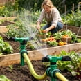 Garden Sprinkler 360 Rotating Adjustable Counterweight Wide Coverage ...