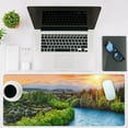 Beautiful Sunset Gaming Mouse Pad,Large Non-Slip Thick Stitched Edge ...