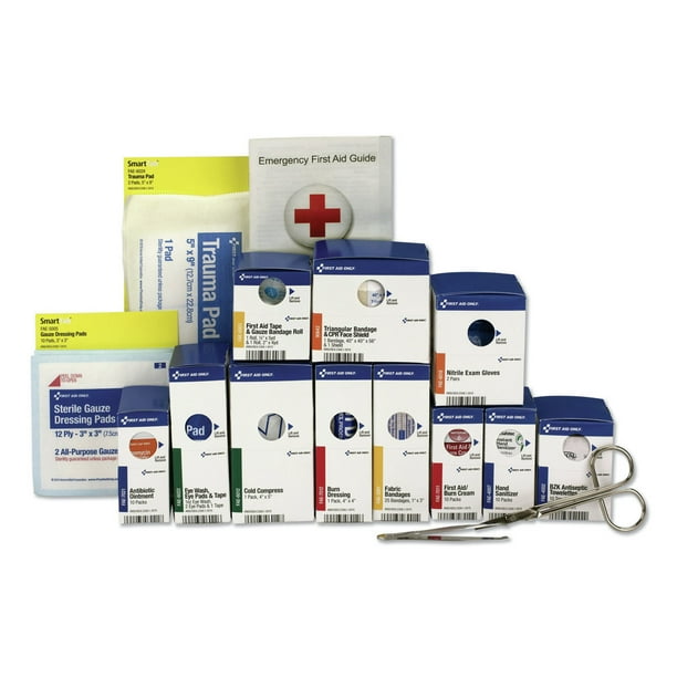First Aid Only Medium SmartCompliance First Aid Refill Pack, ANSI A ...