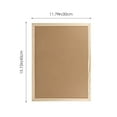 Frameless Cork Bulletin Board for Office and Home, Tile Trim ...