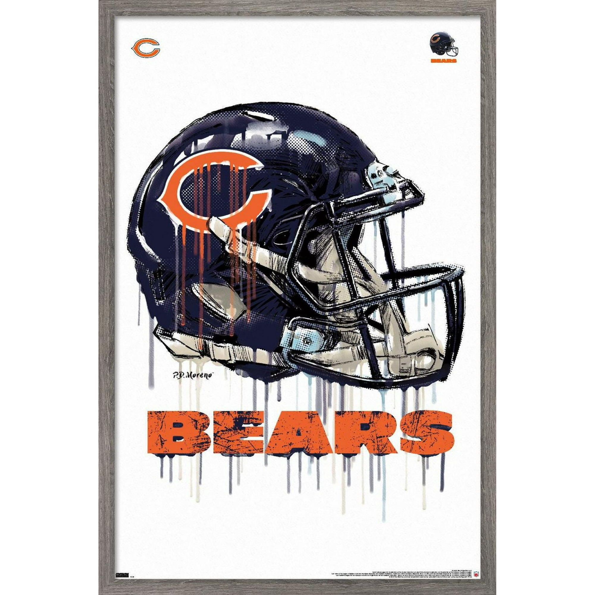 Click here for Trends International Nfl Chicago Bears - Drip Helm... prices