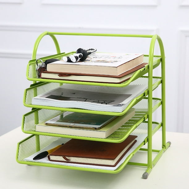 Desk Shelf OrganizerDesk File Organizer 4 File Organizerfor Desk ...