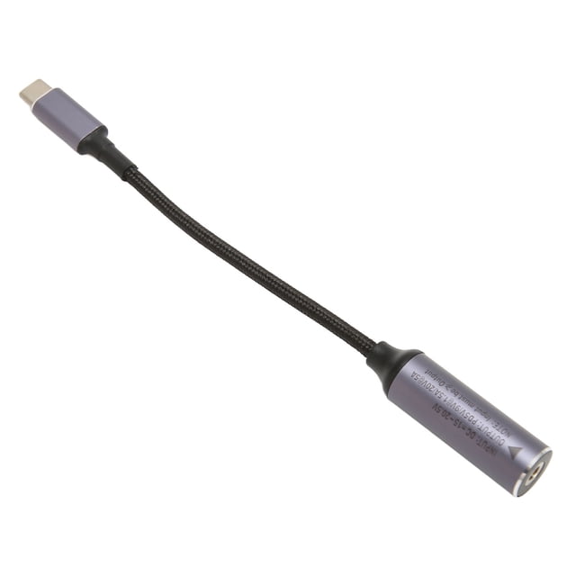 DC5510 To Type C Power Cable, 5.5mmx1.0mm PD Auto Identification Chip ...