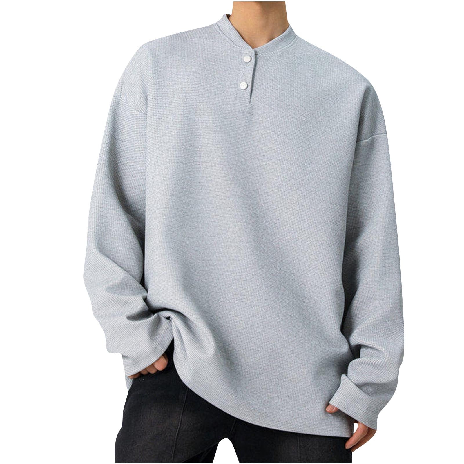 Click here for Dagugfen Shirts For Men Plus Size Fall Winter Long... prices