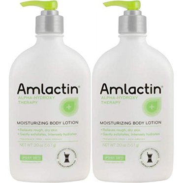 2 Pack | AmLactin Moisturizing Body Lotion, 20 Ounces - Walmart.com