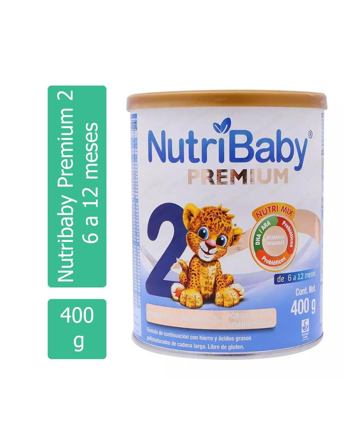 Nutribaby Premium 2 Lata con 400 g | Bodega Aurrera en línea