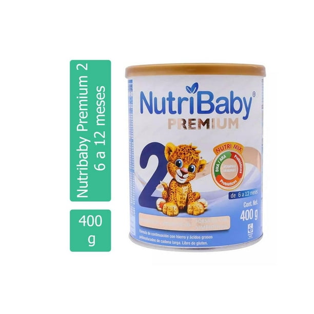 Nutribaby Premium 2 Lata con 400 g | Bodega Aurrera en línea