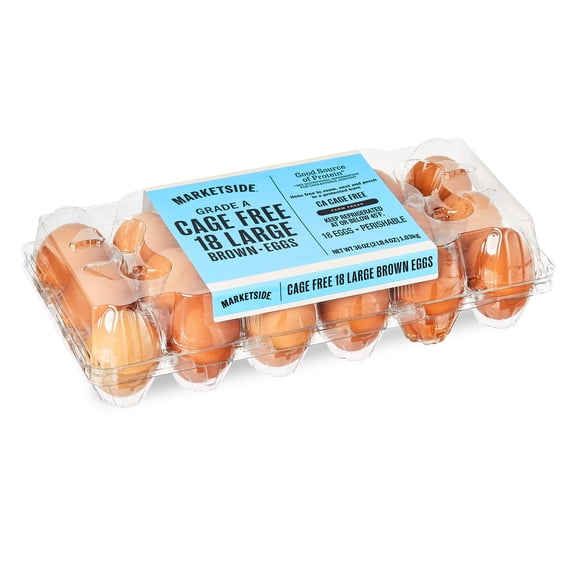 Great Value Jumbo White Eggs 12 Count Grade A high-quality, protein ...