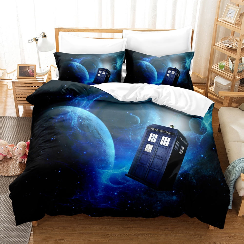 3D City Duvet Cover Modern Building Bedding Set, Urban Duvet Cover Set ...