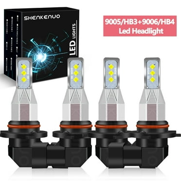 LECCIBUB LED Headlight Bulbs Compatible With Ford Explorer 2006-2010 ...
