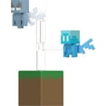 Minecraft Playset, 3.25-in Scale Collectible Characters with Sword ...
