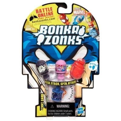 Bonkazonks Marvel Series 1 paquete de 4 Wolverine Bonkazonks 65357000 ...