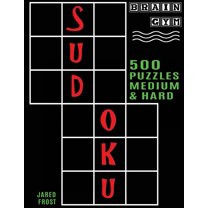 500 Sudoku Puzzles, Medium and Hard : Brain Gym Series Book - Walmart.com