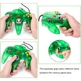 Luxmo Classic N64 Wired Remote Control, Upgraded Joystick Gamepad for ...