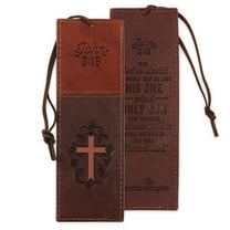 Christian Art Gifts Faux Leather Bookmark: It Is Well With My Soul Hymn ...