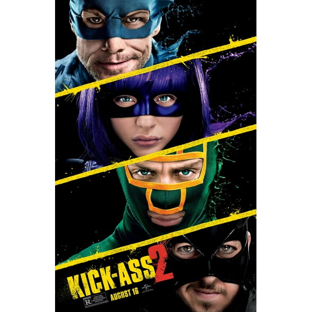 Kickass 2 Poster 12x16 Art Print on Metal Sign 12in x 16in Multi-Color ...