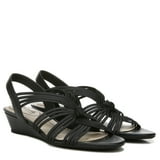 LifeStride Womens Yvette Strappy Wedge Sandals - Medium & Wide Width ...