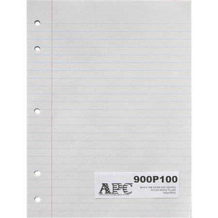 School Specialty Writing Paper, 8 x 10-1/2 Inches, 3/8 Inch Ruled, 5 ...