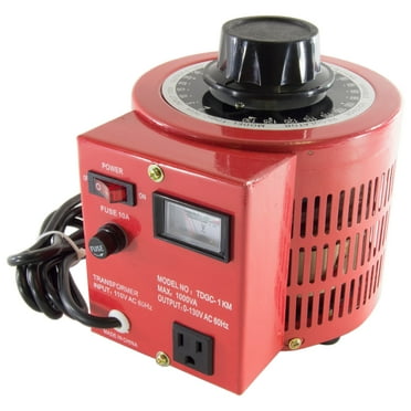 20 Amp Variable Transformer, 2000va Max, 0~130 Volt Output - Walmart.com