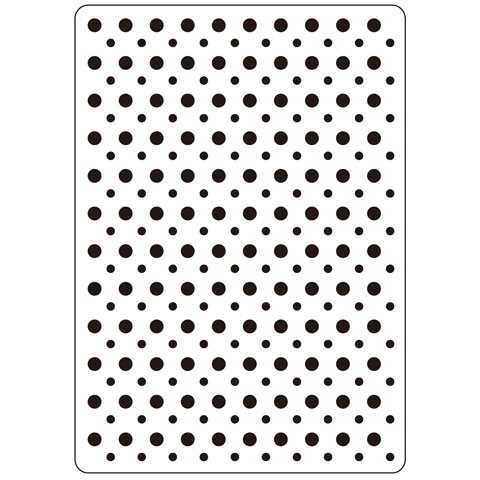 Embossing Folder Multi Size Dots 4.25X5.75 By Darice - Walmart.com