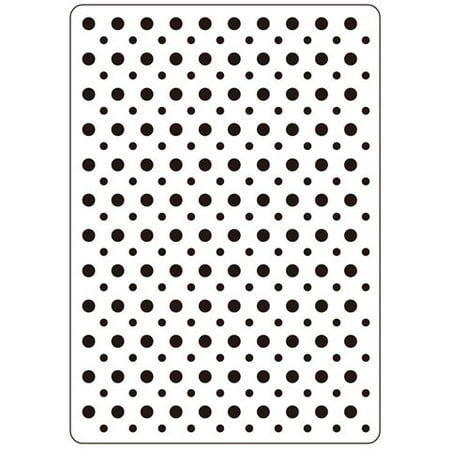 Embossing Folder Multi Size Dots 4.25X5.75 By Darice - Walmart.com