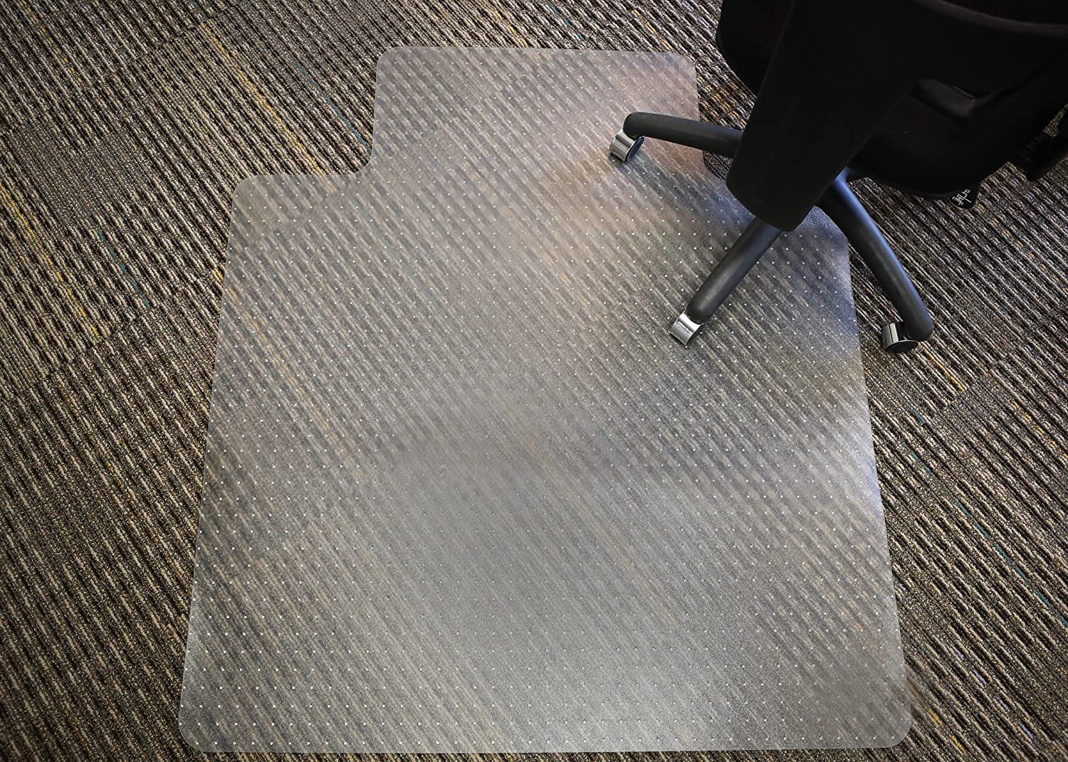 Mammoth Office Products PVC Plastic Chair Mat for Low Pile (Less Than 1 ...