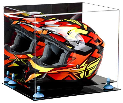 Deluxe Acrylic Motorcycle Motocross or Nascar Racing Helmet Display ...