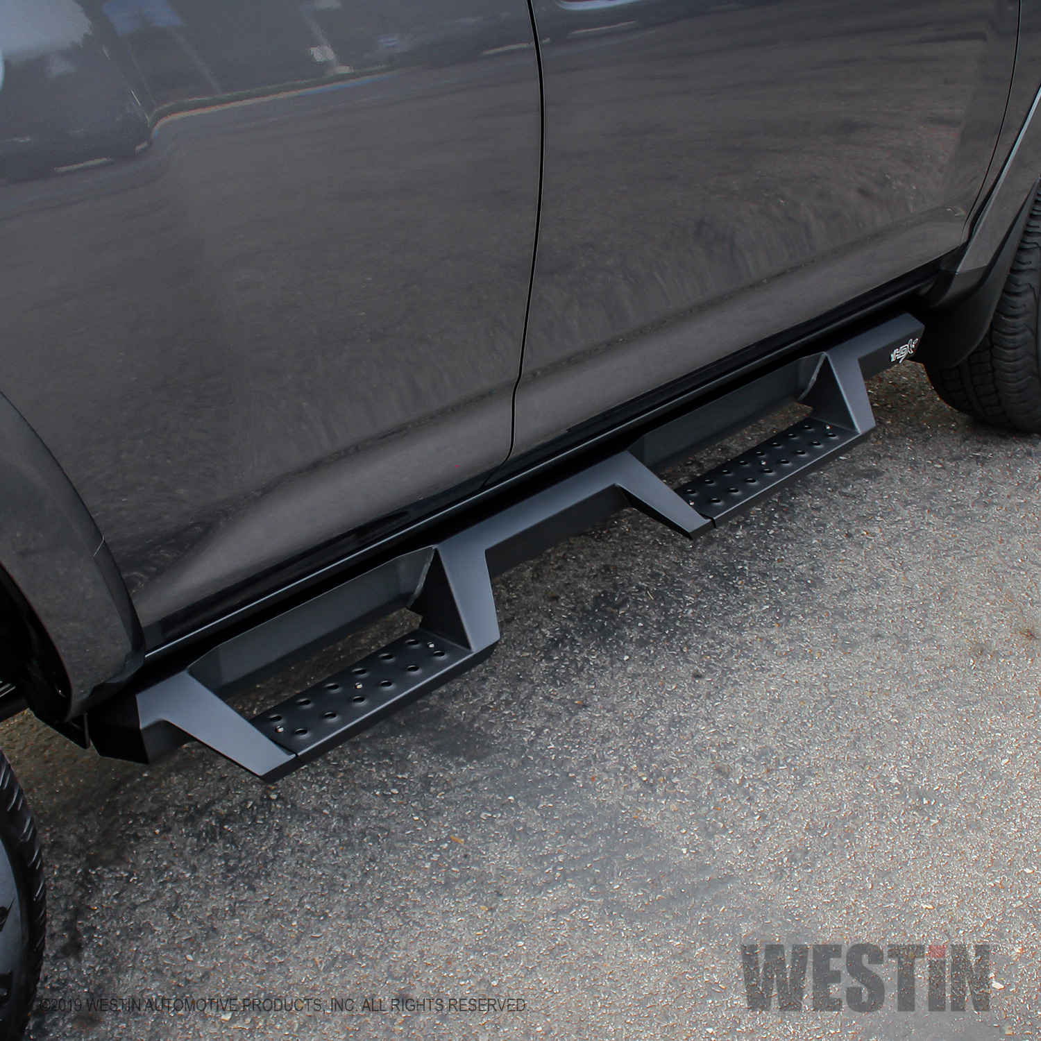 Buy Westin 56-13835 4 Cab Length HDX Drop Nerf Step Bars with Black ...