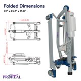 ProHeal Portable Medical Equipment Assist - Foldable Mobile Patient ...