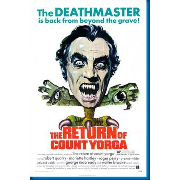 Return Of Count Yorga The Movie Poster 16in x 24in 16x24 Multi-Color ...