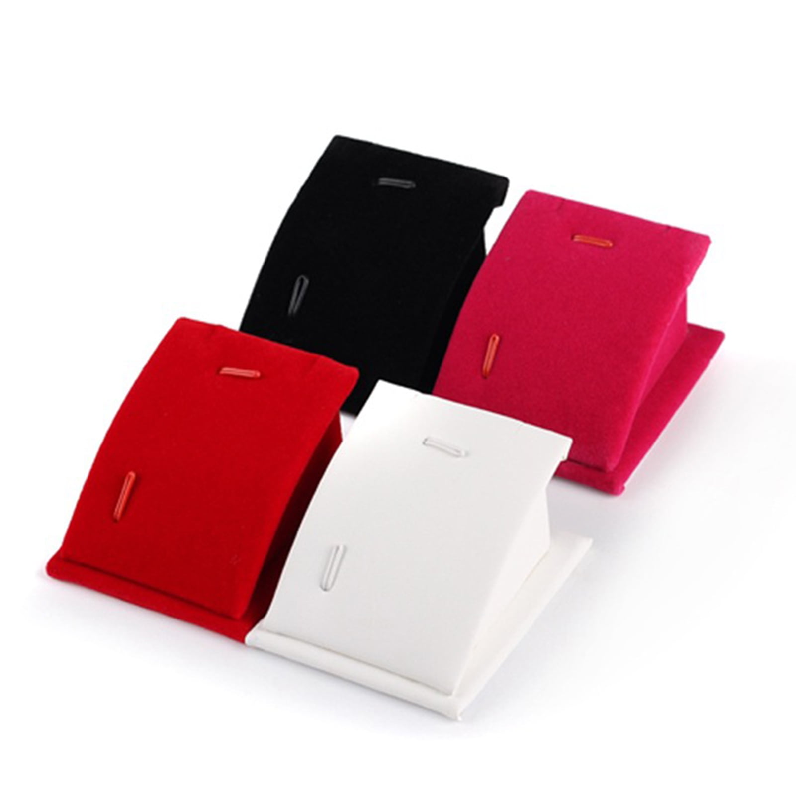 OPOLSKI Fashion Velvet Holder Necklace Pendant Chain Jewelry Display ...