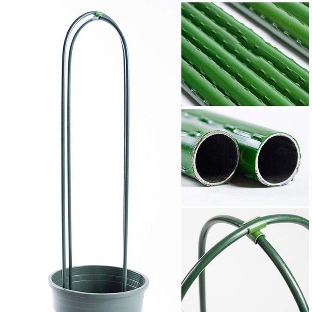 Mr. Garden U Style Garden Climbing Trellis Green Color Flower Trellis ...