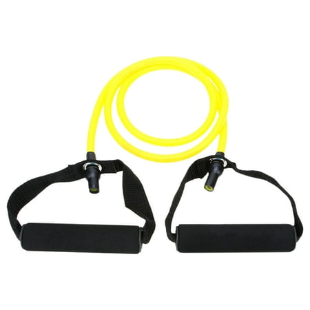 Resistance Toning Tube Bands Fitness Workout Elastic Exercise Band with ...