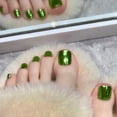 1 Jar Emerald Green Chrome Nail Powder Metallic Magic Mirror Effect ...