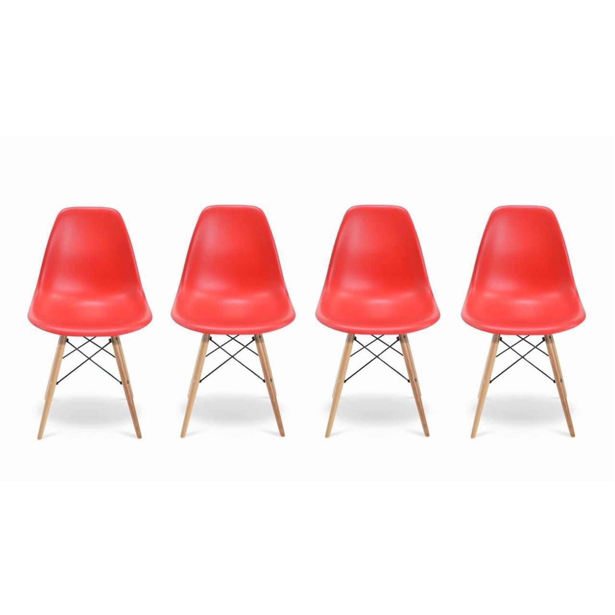 Click here for Plata Décor Import Inc Set Of 4 Eiffel Chairs prices