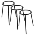 RENACLIPY 3Pcs Chemistry Experiment Tripod Stand Black Durable Support ...