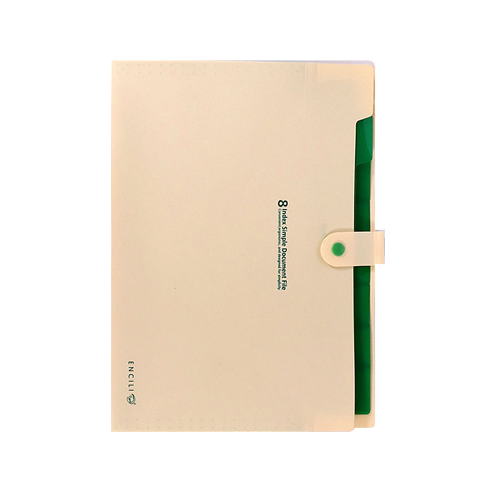 Skydue Expanding File Folder 8 Pockets，letter A4 Paper Accordion Document Organizer