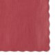Hoffmaster Red Solid Color Scalloped Edge Placemats, 1000 count ...
