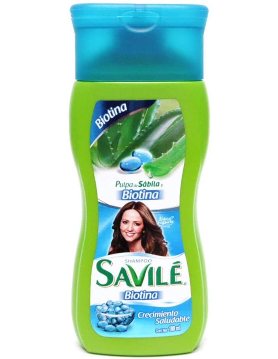 Pack de 12 Shampoo Savilé Biotina Crec. Saludable 180 ml Savilé Biotina ...