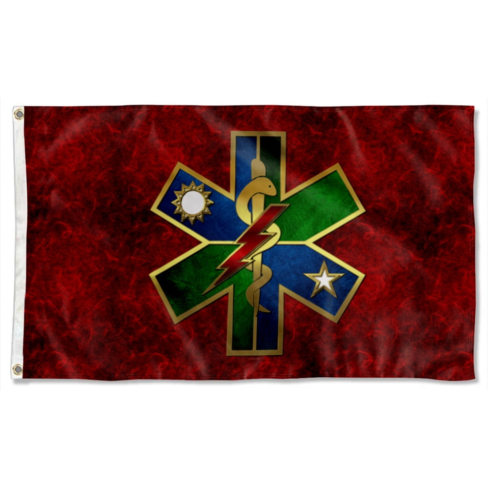 Cayyon Ranger Regiment Medical Flag 3x5Feet Military Banner with 2 ...