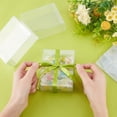 BENECREAT 72pcs Clear Wedding Favor Boxes, 4.25x3.4x1.5inch Transparent ...