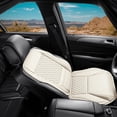 Perforated Napa Leather Seat Covers Semi Fit with Support, Storage Bag ...