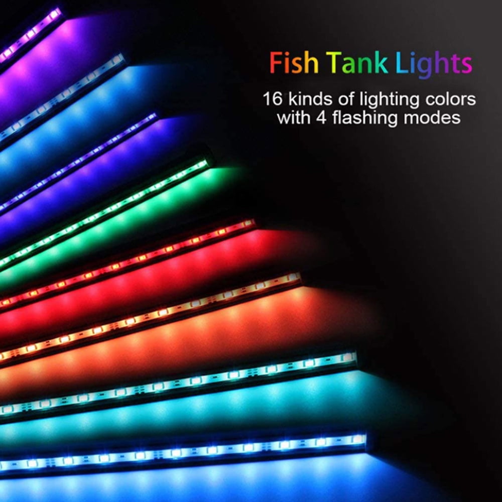 Buy Submersible LED aquarium lights, aquarium lights with timed ...