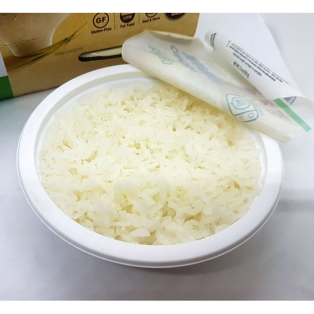 I got a bunch of instant sticky rice cups from the store, but it was ...