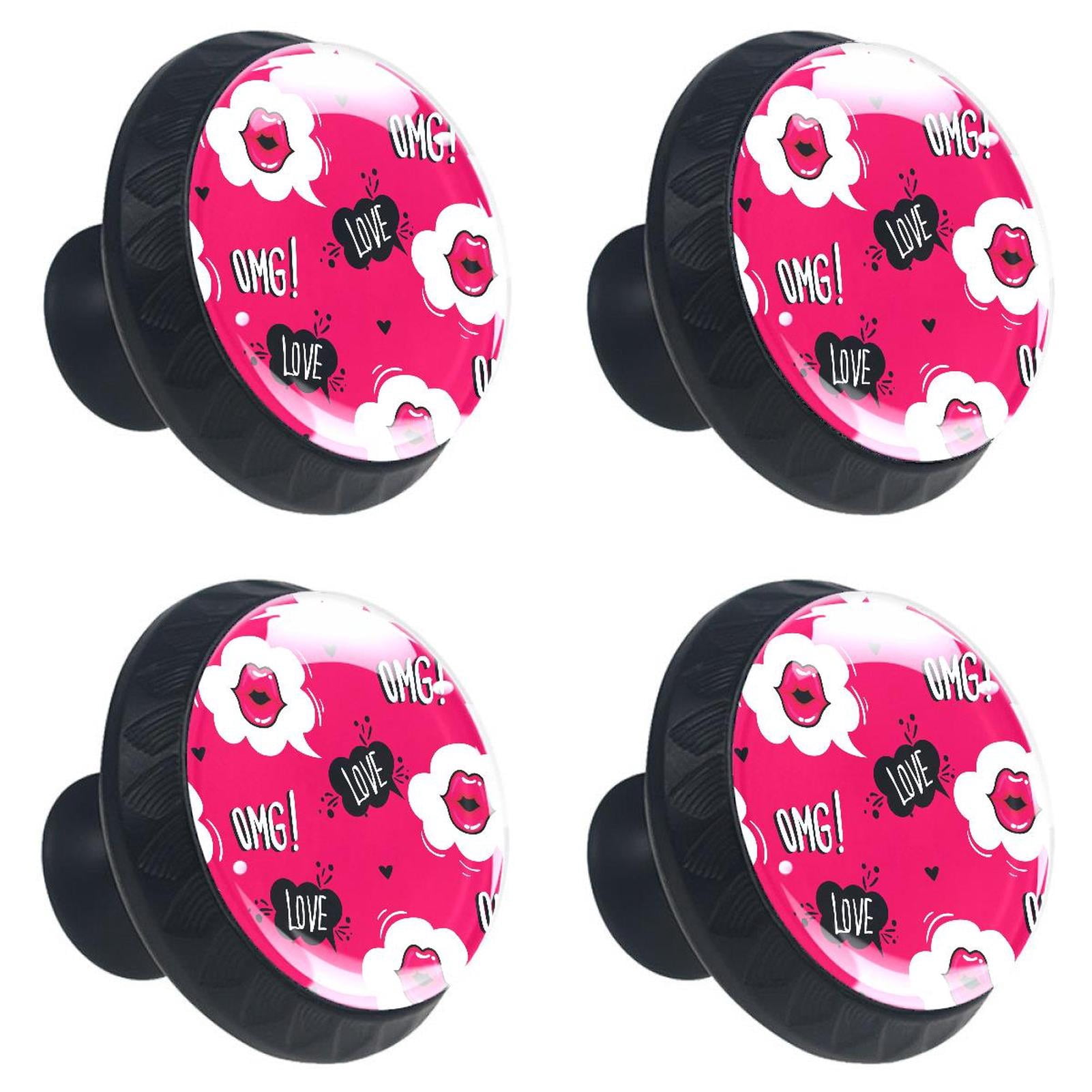 4 Pcs Love Mouth Lips Knobs for Kitchen Cabinet Cupboard Dresser ...