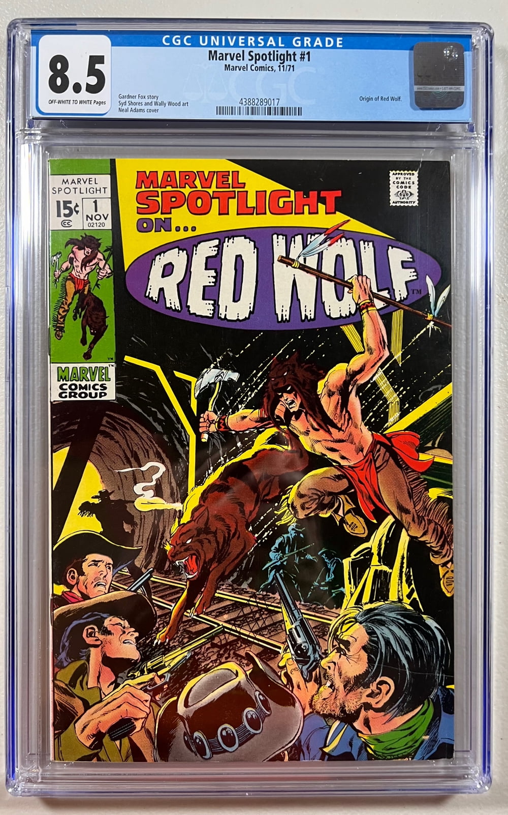Marvel Spotlight #1 - CGC 8.5 Comic Book - Walmart.com