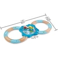 Hape: Undersea Figure 8 - Wooden Train Track Playset, Ocean Animal ...