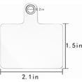 16 Pack Cell Phone Lanyard Tether Tab with Metal Ring, 2 Colors(White ...