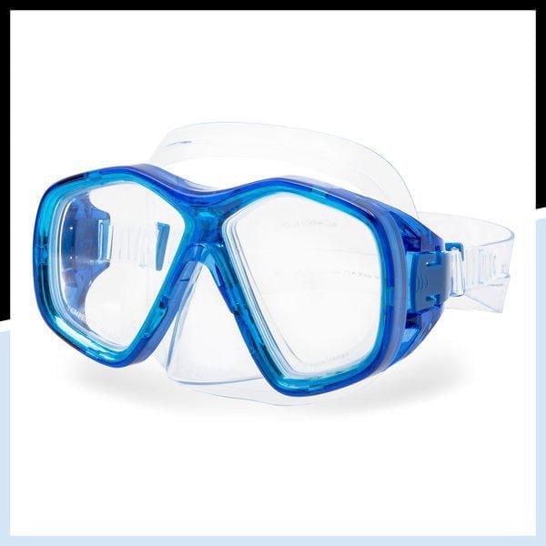 Click here for Dolfino Pro Makena Adult Dive Mask - Blue prices