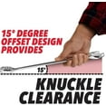 1-1/16 Inch Combination Wrench with 15? Offset Box End - Heavy-Duty ...